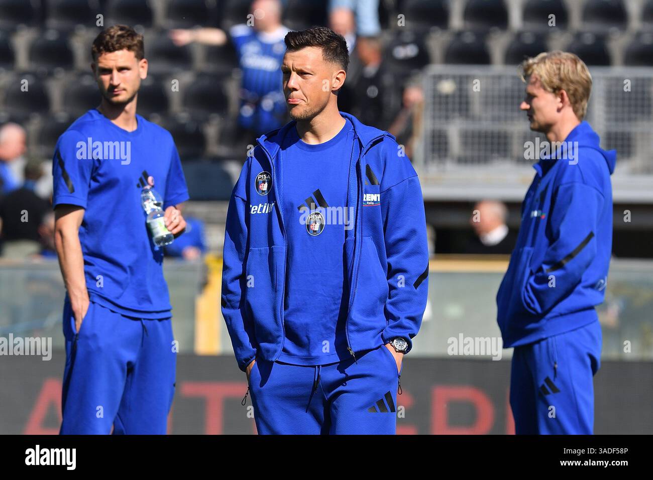 Pisa, Italy. 06th Apr, 2025. Adrian Rus (Pisa) during AC Pisa vs Modena ...