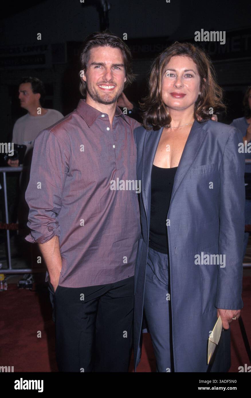 Sep 08, 1998; Los Angeles, CA, USA; Actors TOM CRUISE & PAULA WAGNER ...