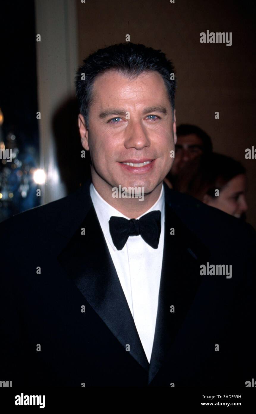 Oct 15, 1998; Los Angeles, CA, USA; Actor JOHN TRAVOLTA after recieving ...