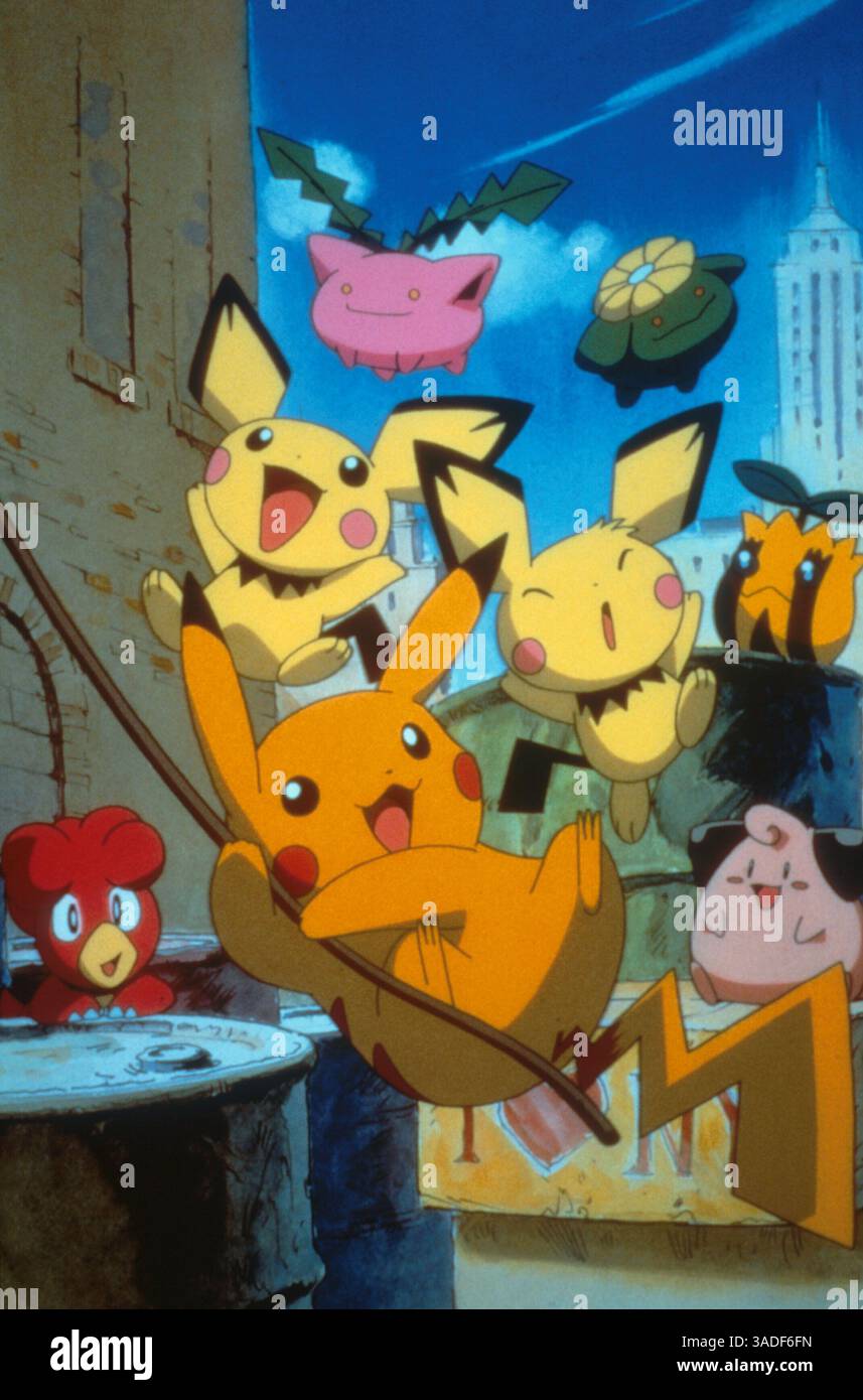 Apr 11, 2001; Hollywood, California, USA; Characters (back to front ...