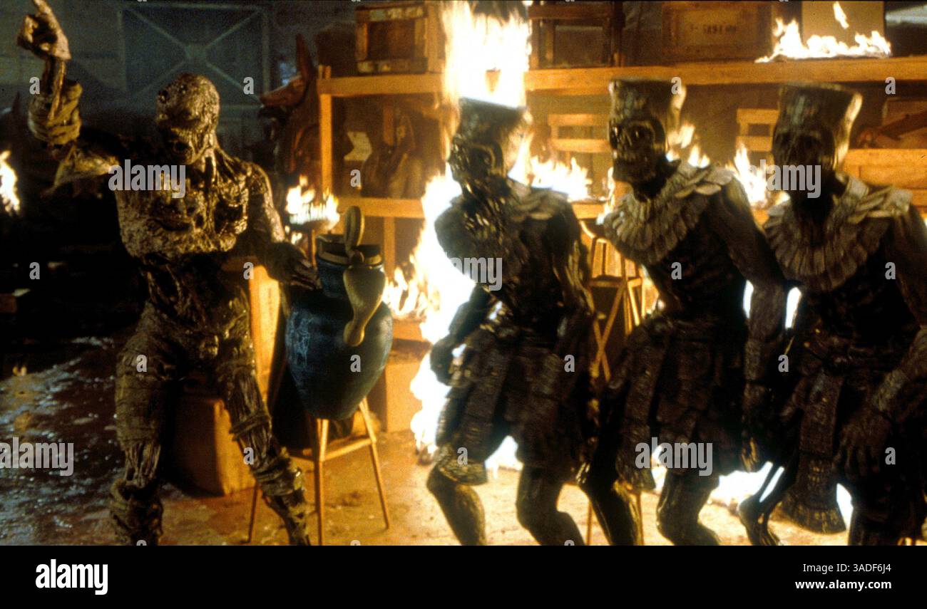 Apr 26, 2001; Los Angeles, CA, USA; Imhotep commands a quartet of ...