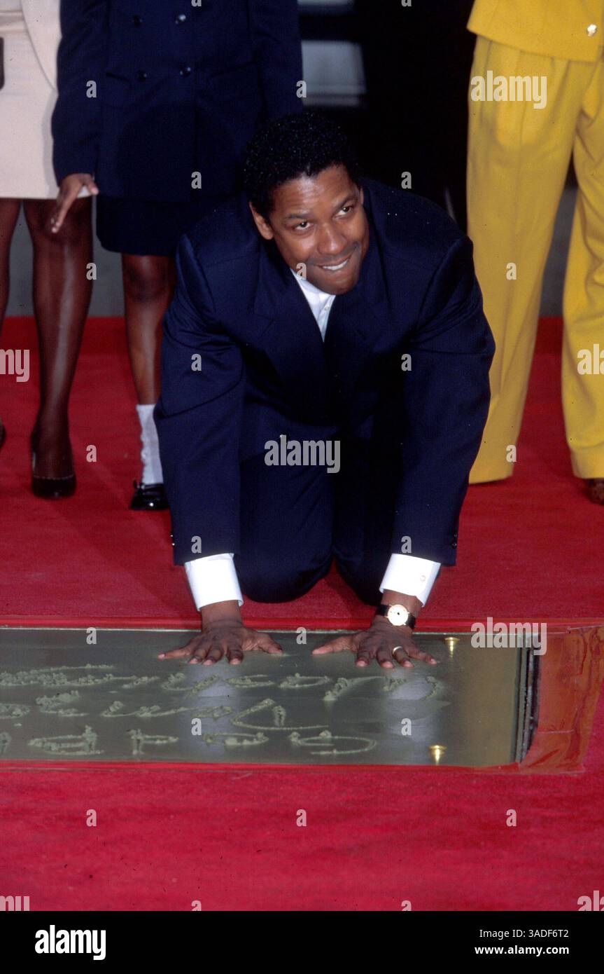 Mar 23, 2002; Hollywood, CA, USA; File Photo: Actor DENZEL WASHINGTON ...