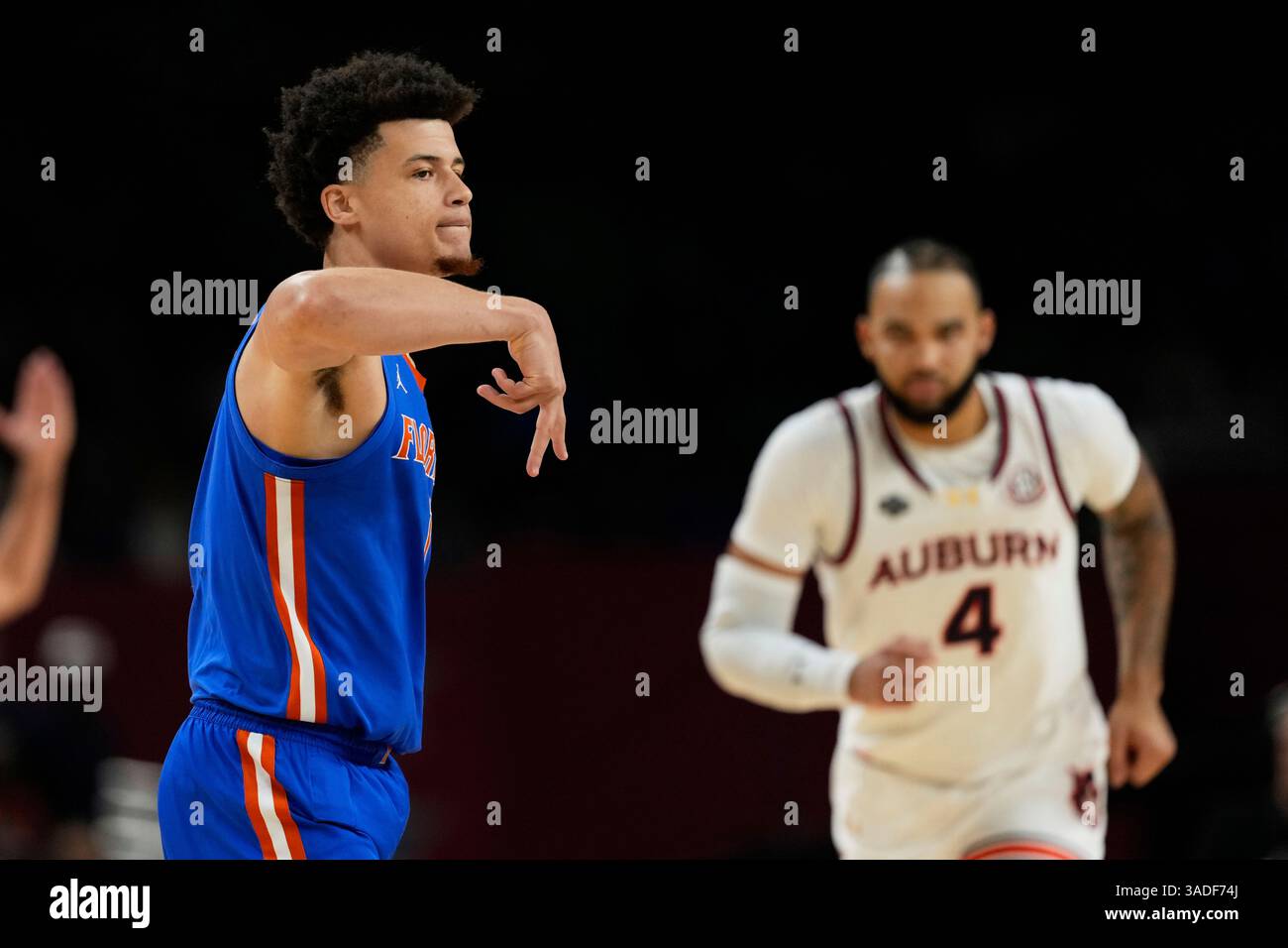 Florida guard Walter Clayton Jr. celebrates after scoring against ...