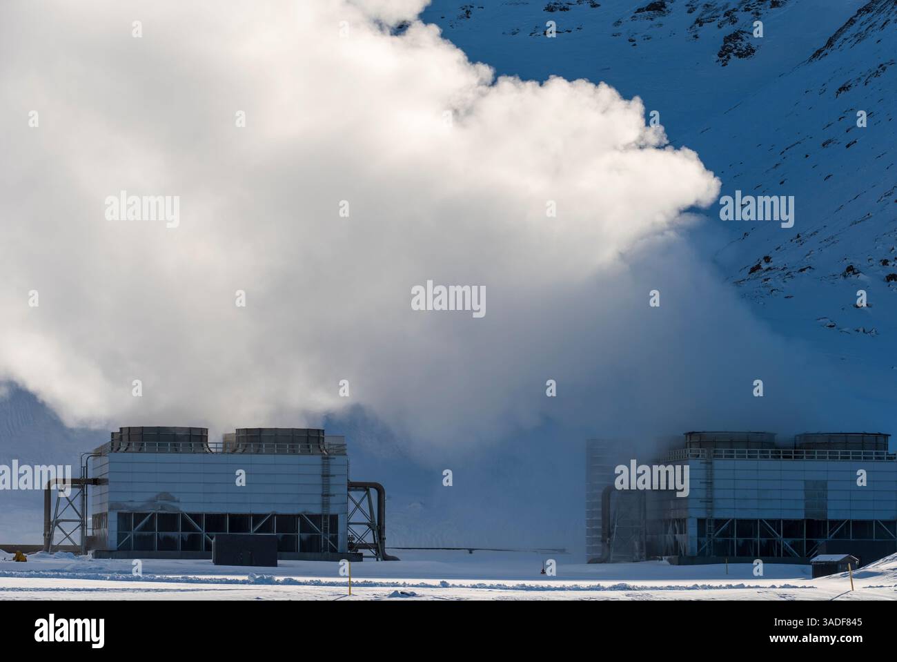 Hellisheidi Geothermal Power Plant, Hengill, Iceland Stock Photo - Alamy