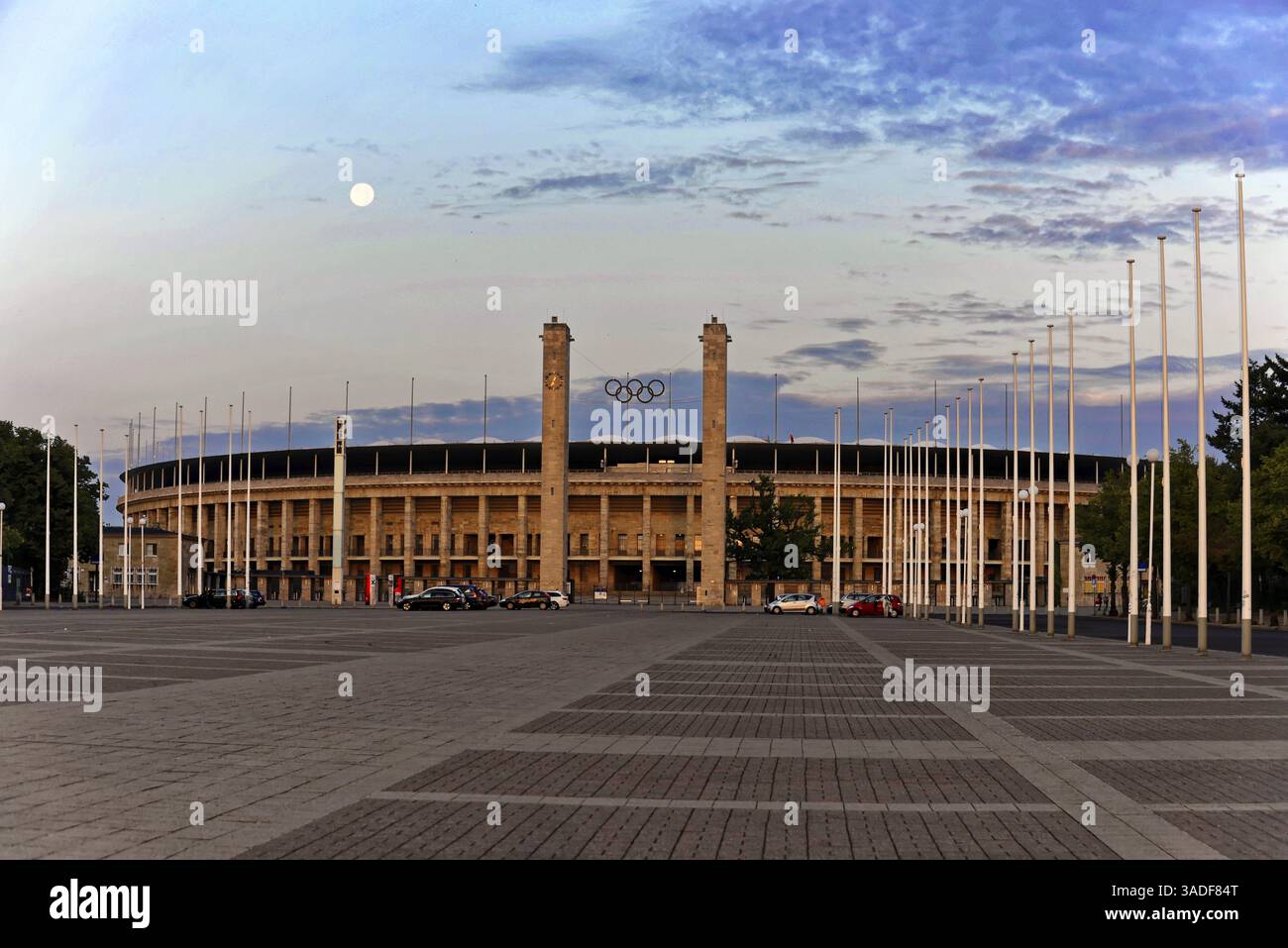 Berlin Olympic Stadium by architect Werner March 1936, reconstruction ...