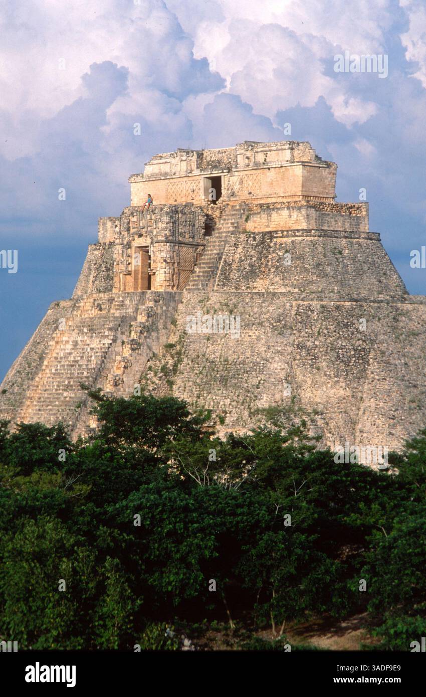 Nov 12, 2002; Uxmal, MEXICO; One of the most well-known Maya ruins is ...