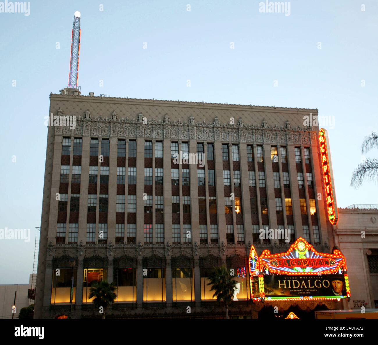 Mar 19, 2004; Hollywood, CA, USA; The 'El Capitan Theatre' was built in ...