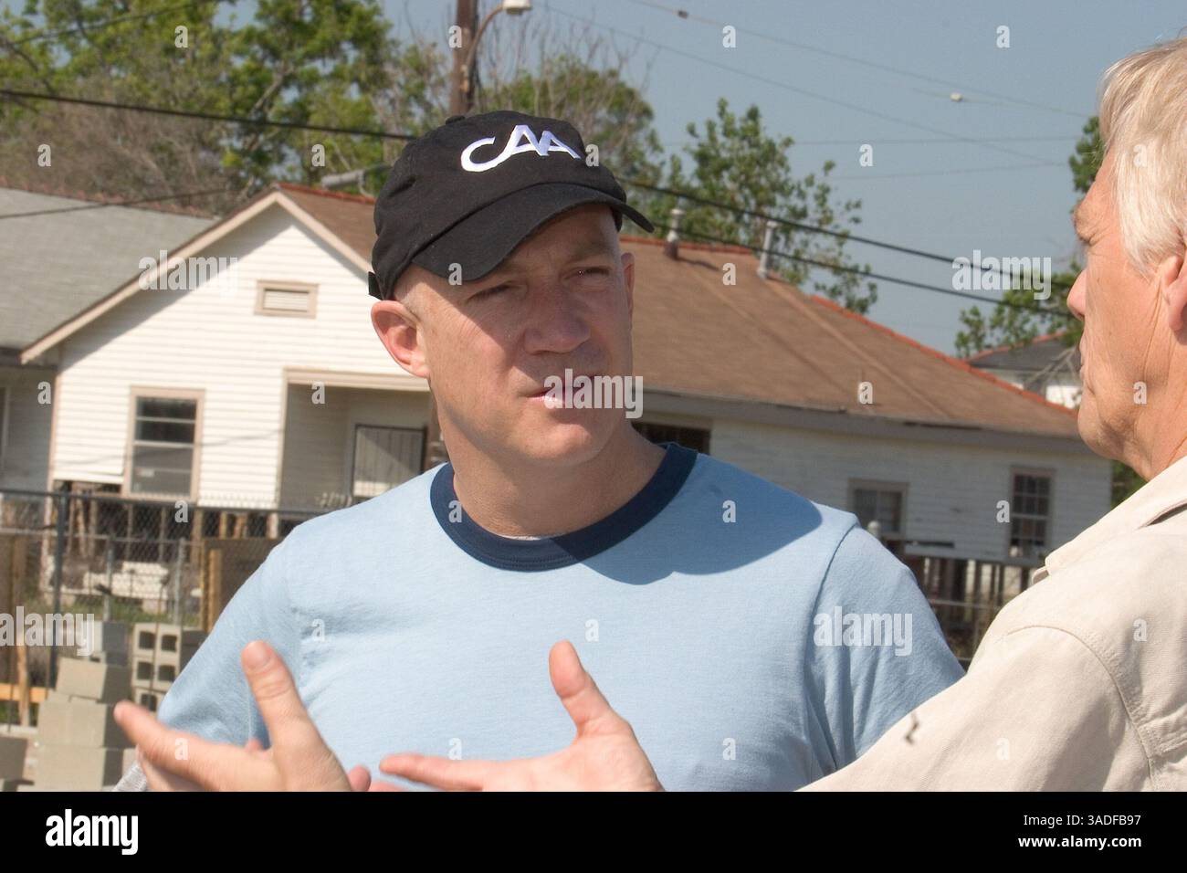 Apr 10, 2006; New Orleans, LA, USA; Hollywood agent, Bryan Lourd with ...