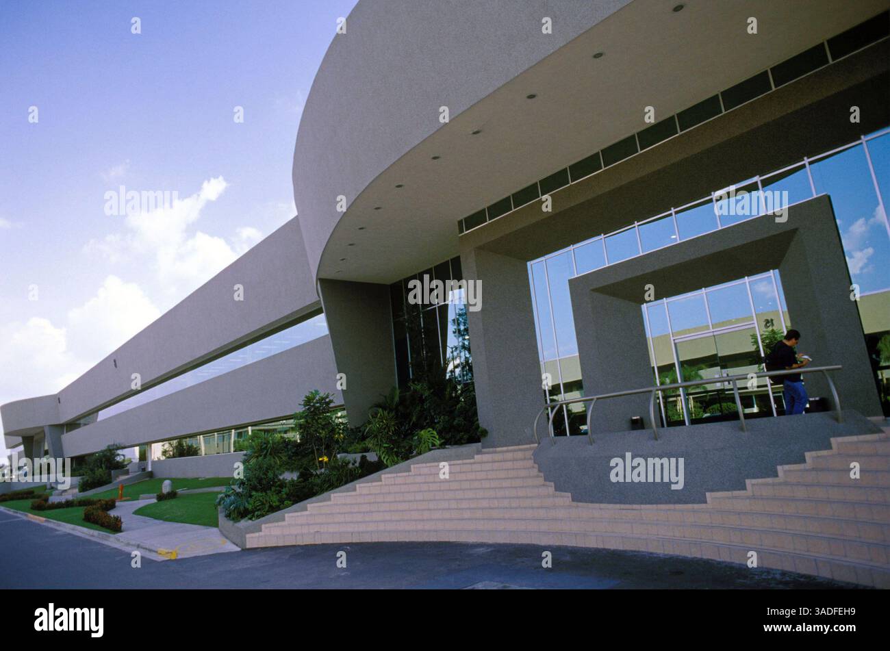May 02, 2003; Guadalajara, Mexico; Exterior facade of a production bay ...