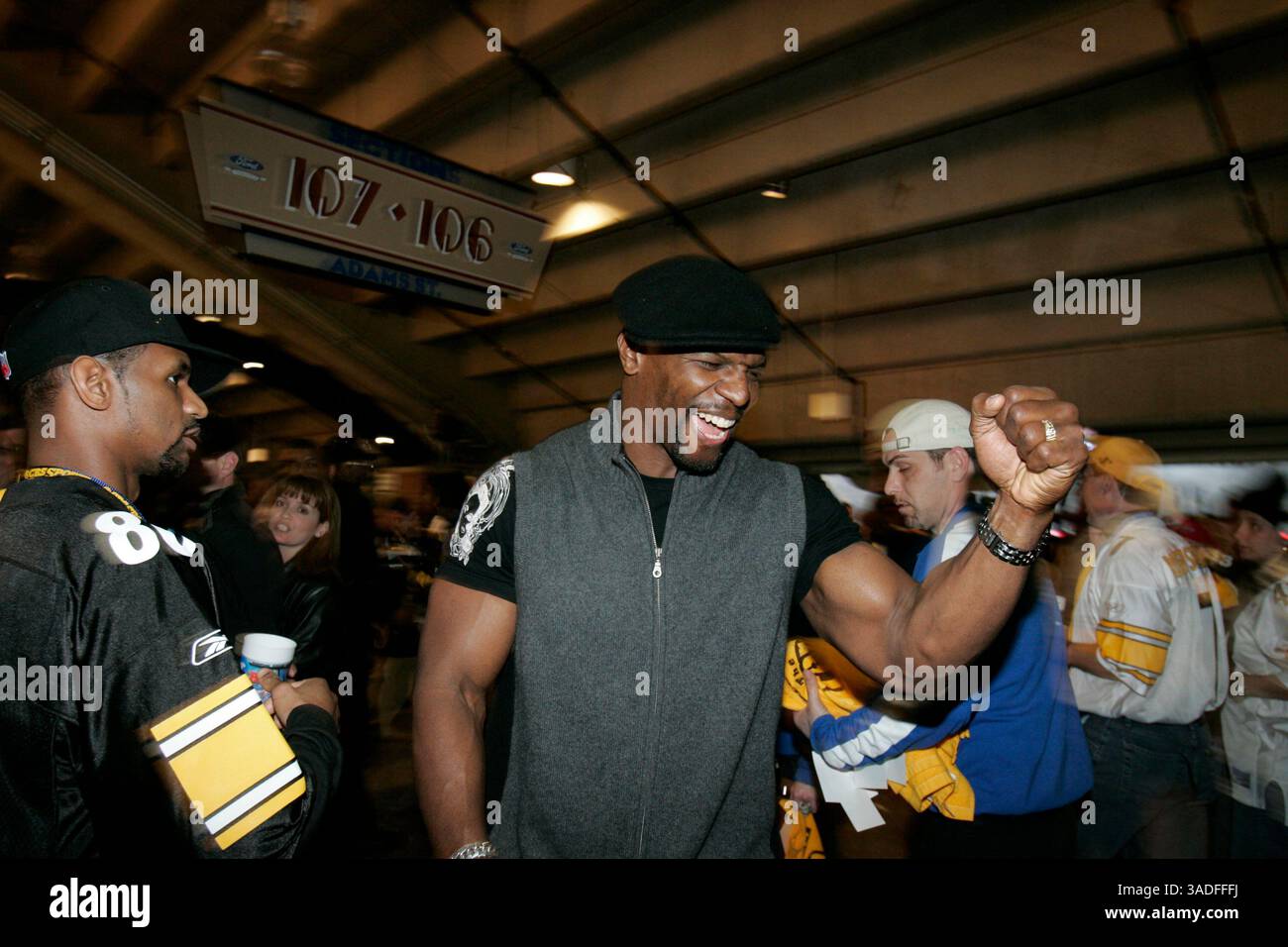 Feb 05, 2006; Detroit, Michigan, USA; Actor TERRY CREWS, a native of ...