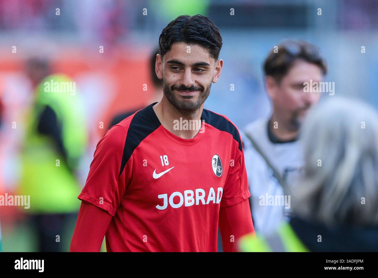 Freiburg, Deutschland. 05th Apr, 2025. 05.04.2025, 1. Bundesliga, 28 ...