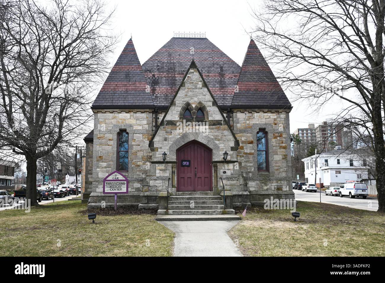 FRAMINGHAM, MASSACHUSETTS - 28 MAR 2025: Framingham History Center, FHC ...