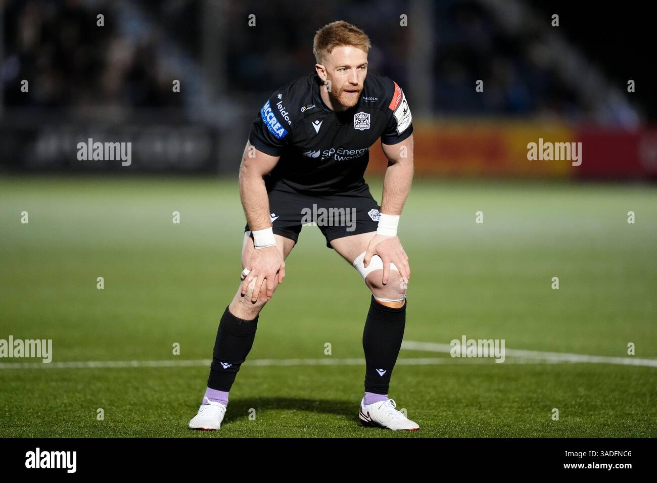 Glasgow Warriors Kyle Steyn during the Investec Champions Cup match at ...