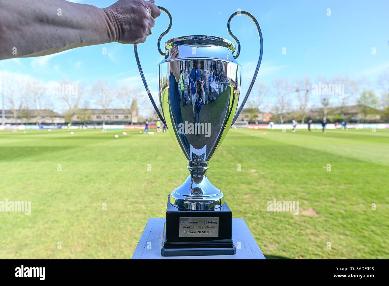 Oostakker, Belgium. 05th Apr, 2025. Beker Kampioen 1ste Afdeling ...