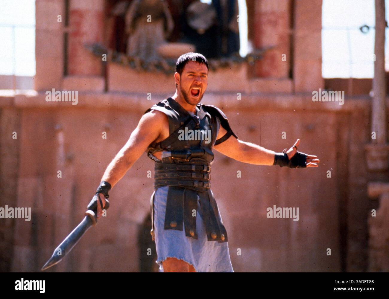 May 11, 2000; Los Angeles, CA, USA; Once a great Roman General, Maximus ...