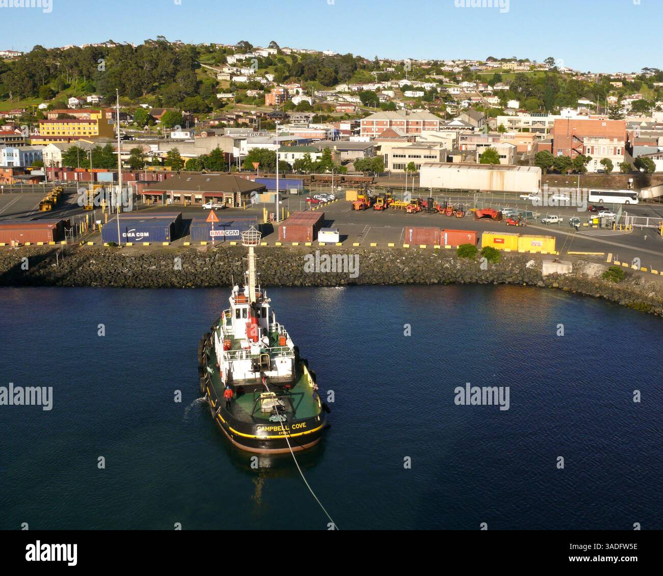 Nov 04, 2008 - Burnie, Tasmania, Australia - The tugboat 'Campbell Cove ...