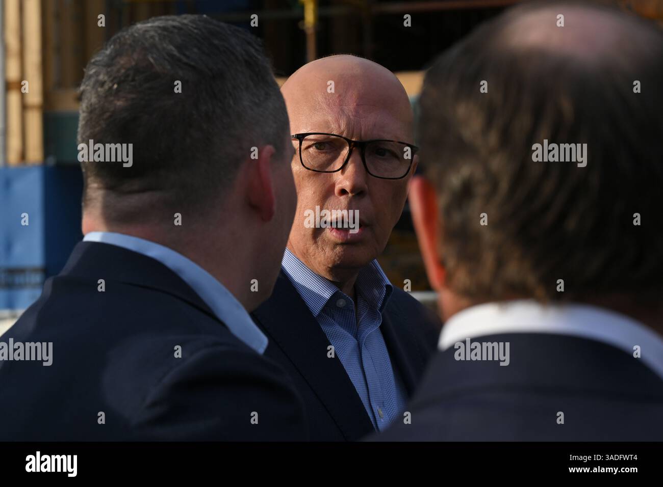 Melbourne, Australia. 06th Apr, 2025. Leader of the Opposition Peter ...