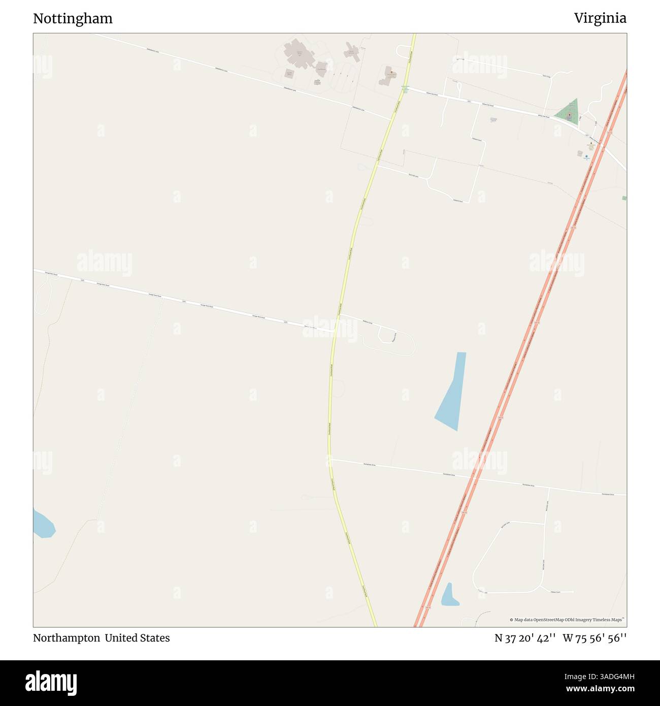 Nottingham, Northampton, United States, Virginia, N 37 20' 42'', W 75 ...
