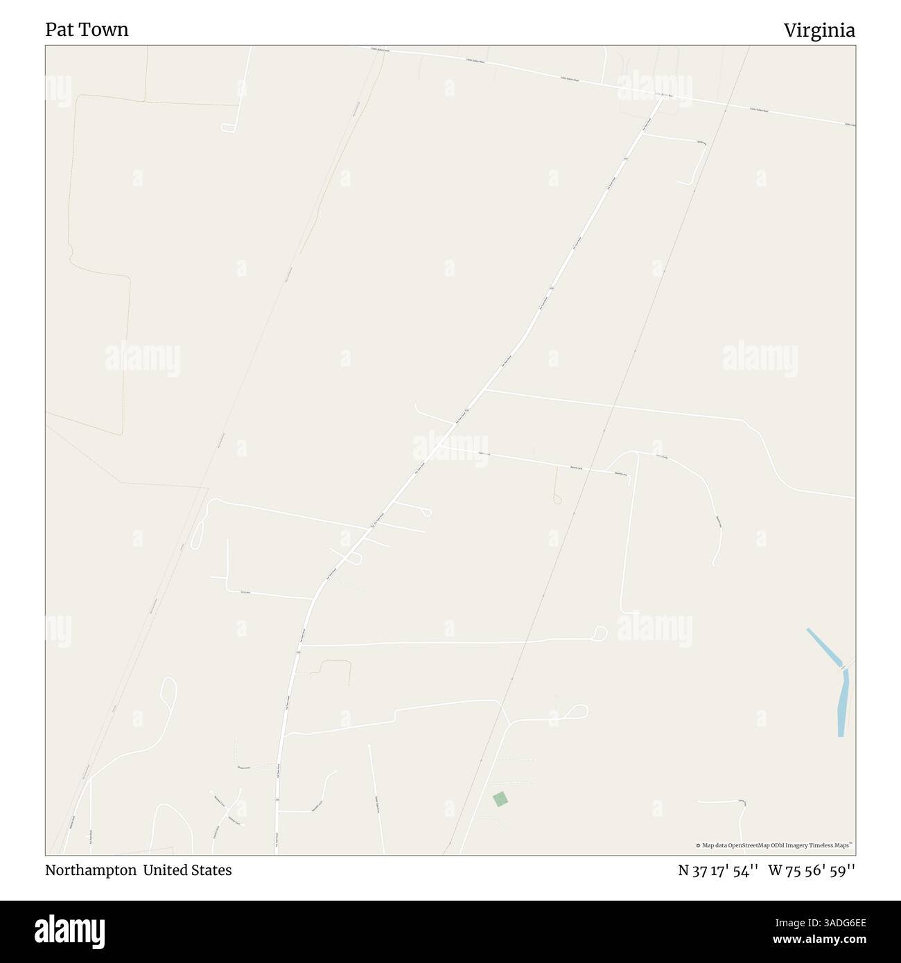 Pat Town, Northampton, United States, Virginia, N 37 17' 54'', W 75 56 ...