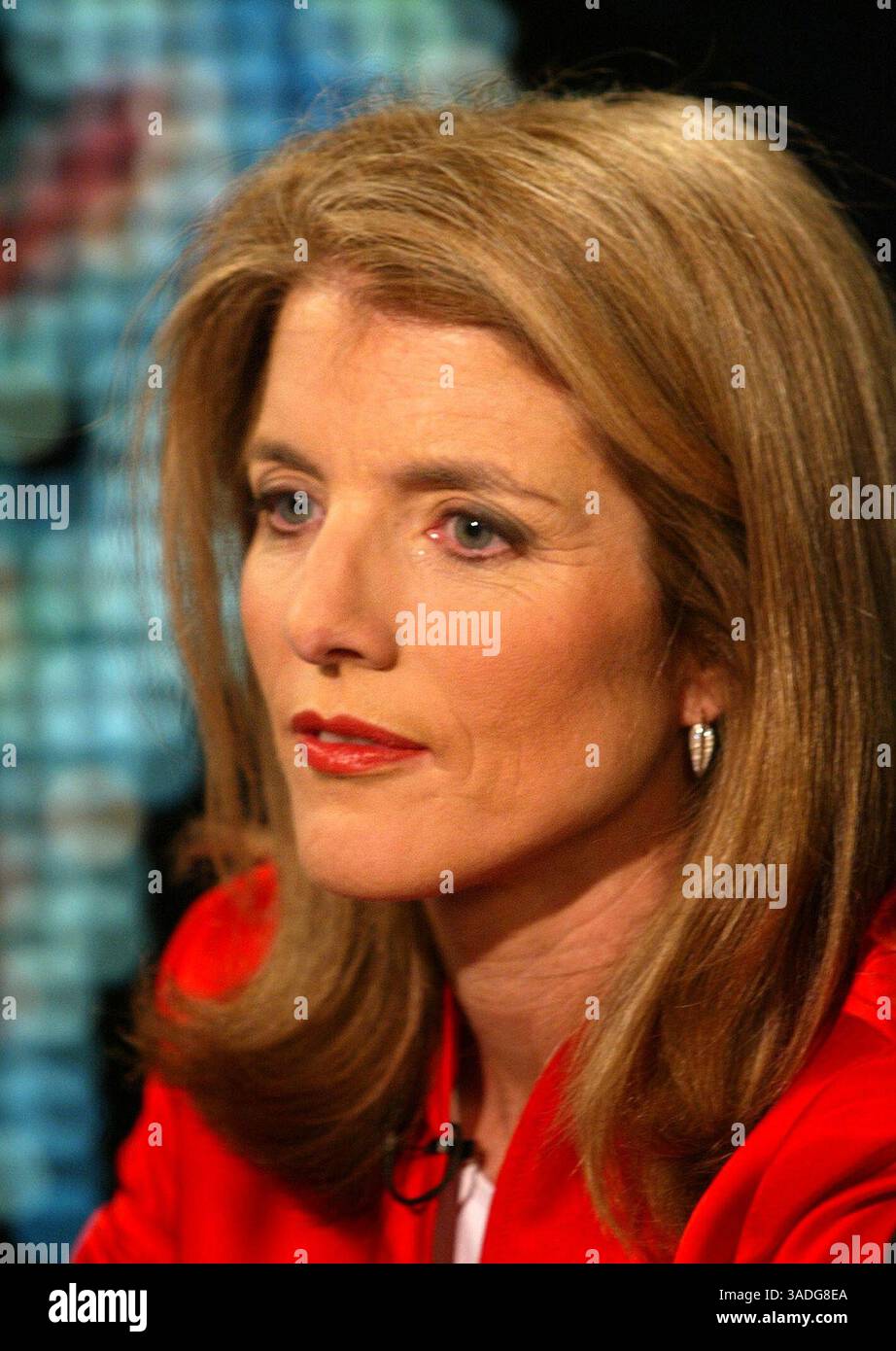 May 07, 2002; Washington, DC, USA; CAROLINE KENNEDY on 'Larry King Live' to promote her new book ...