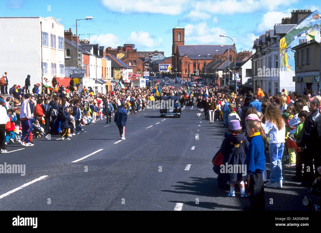 Apr 11, 1998; Belfast, Co Antrim, Northern Ireland; Easter Sunday, 1998 ...