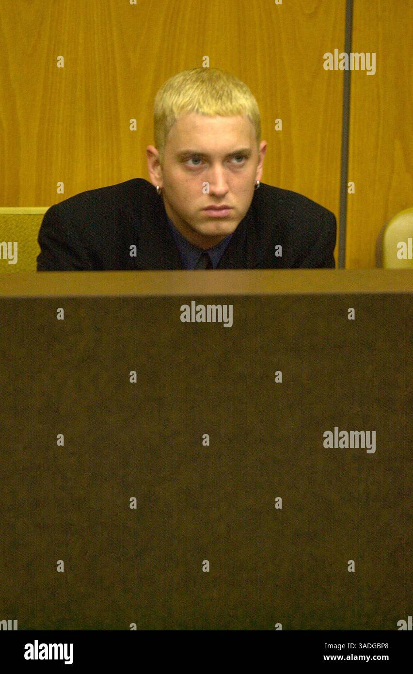 Jun 07, 2000; Warren, MI, USA; 'Eminem' whos real name is Marshall ...