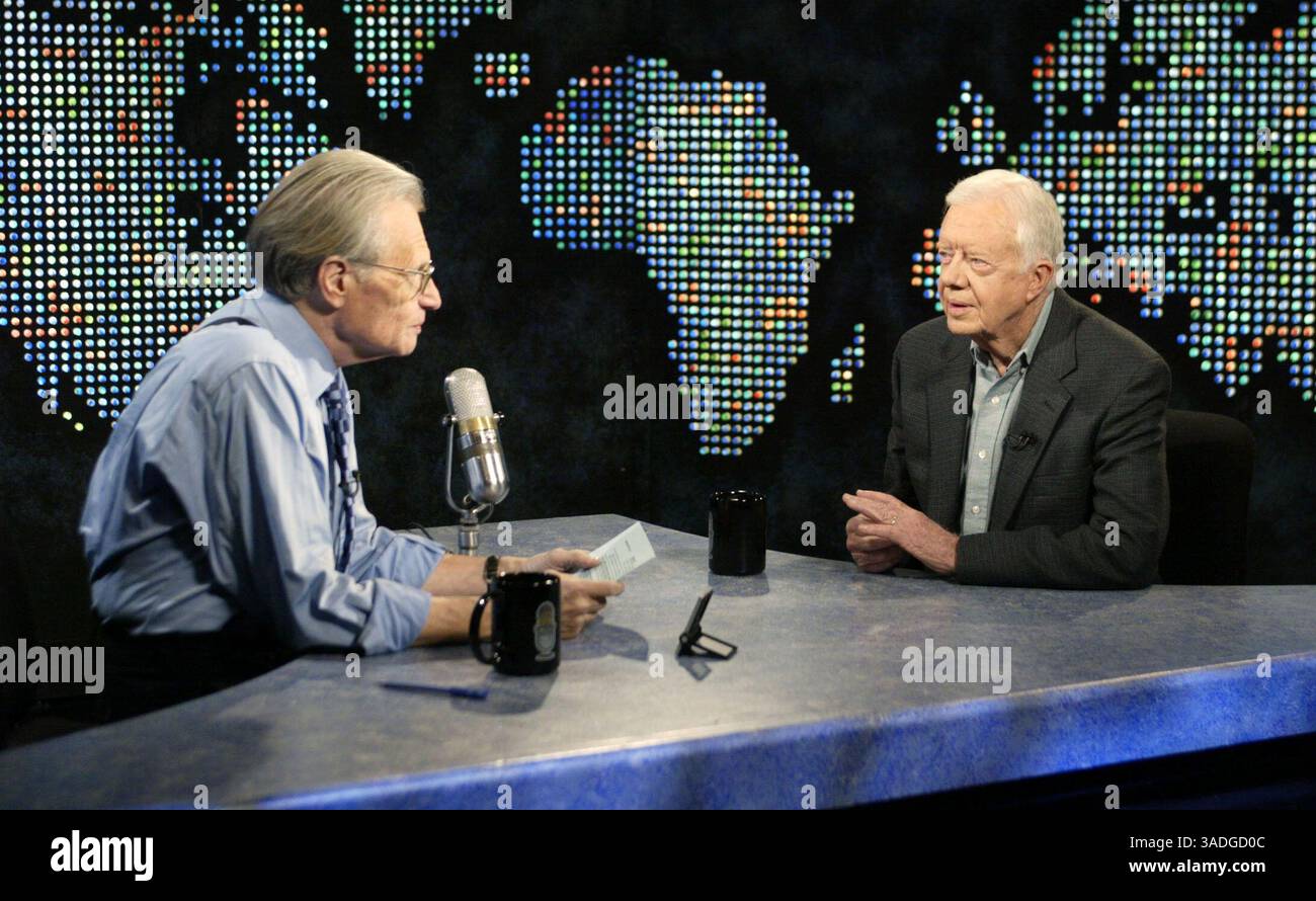 Dec 08, 2003; Washington, DC, USA; Former U.S. President JIMMY CARTER ...