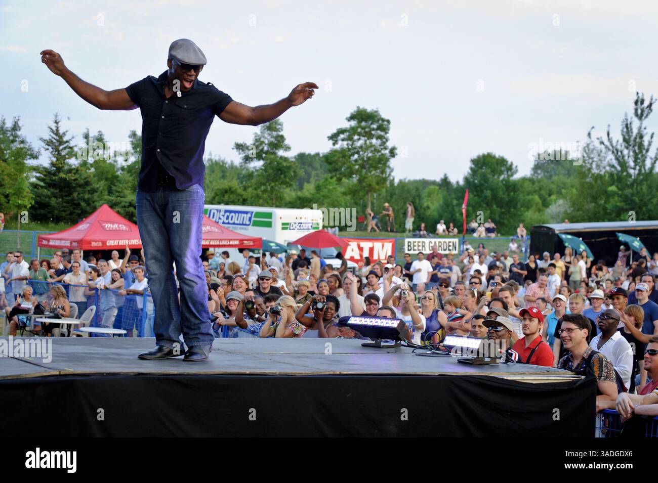 July 16, 2011 - BIG SAM WILLIAMS, leader of Big Sam's Funky Nation at ...