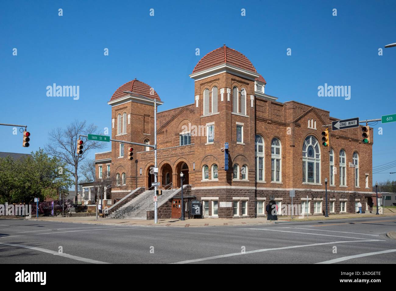 Birmingham, Alabama - The 16th Street Baptist Church, where a bomb ...