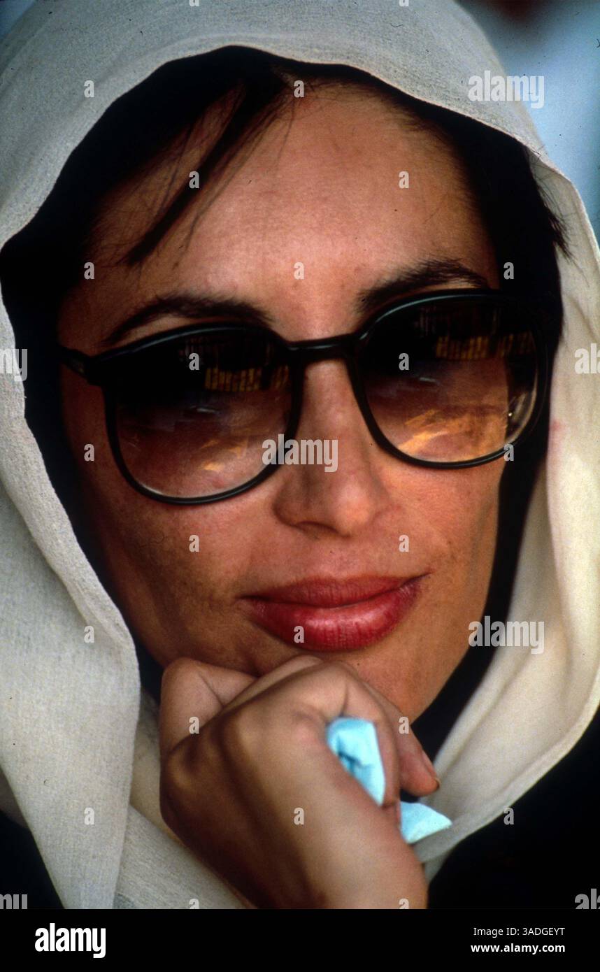 Jun 15, 1988; Islamabad, Pakistan; BENAZIR BHUTTO, who was appointed as ...