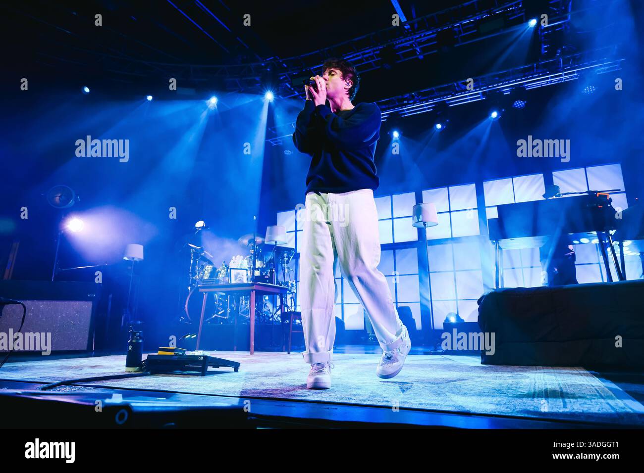 Milan, Alec Benjamin performs in concert during the 12 Notes Tour at ...