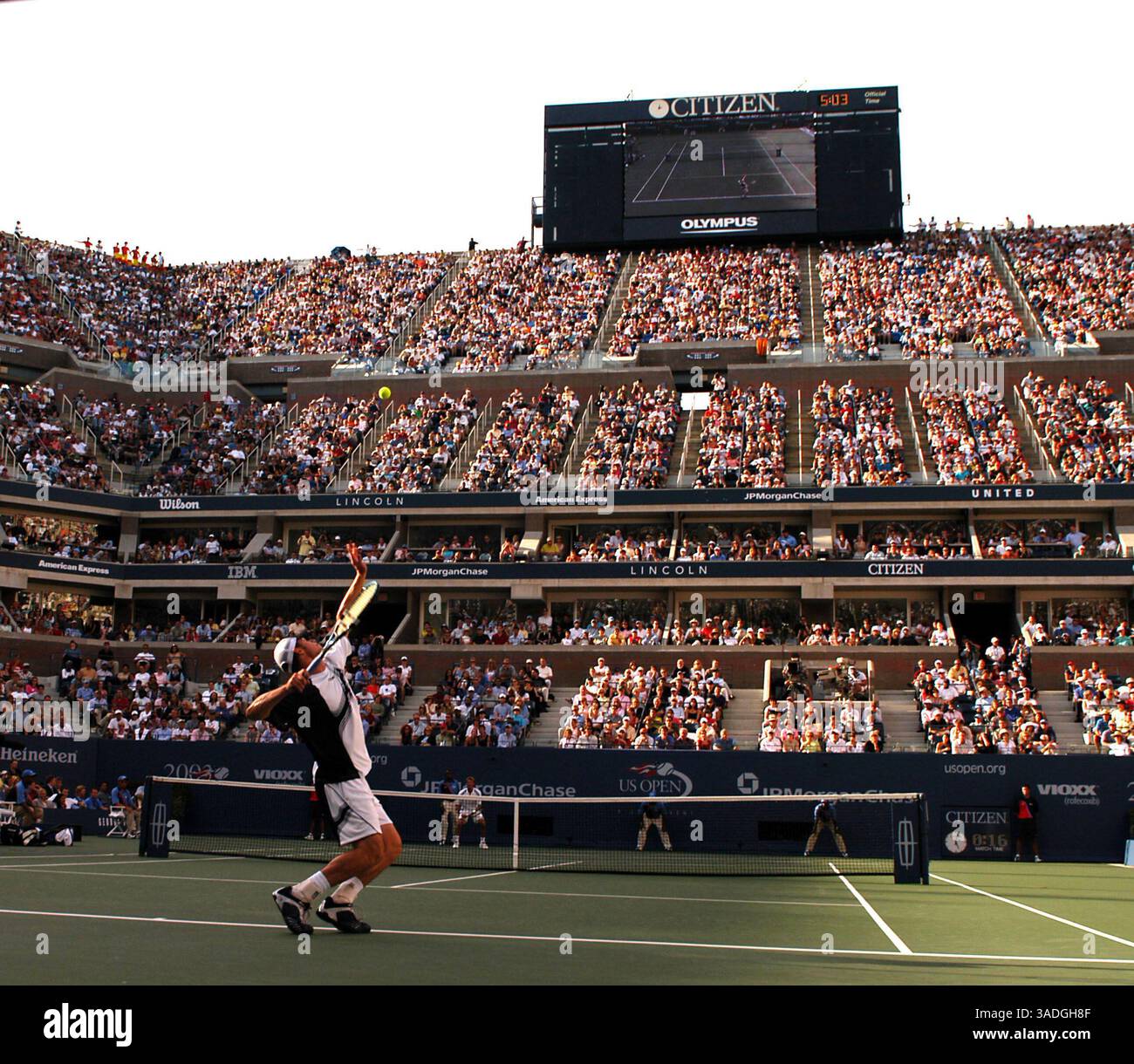 Andy roddick us open final hi-res stock photography and images - Alamy
