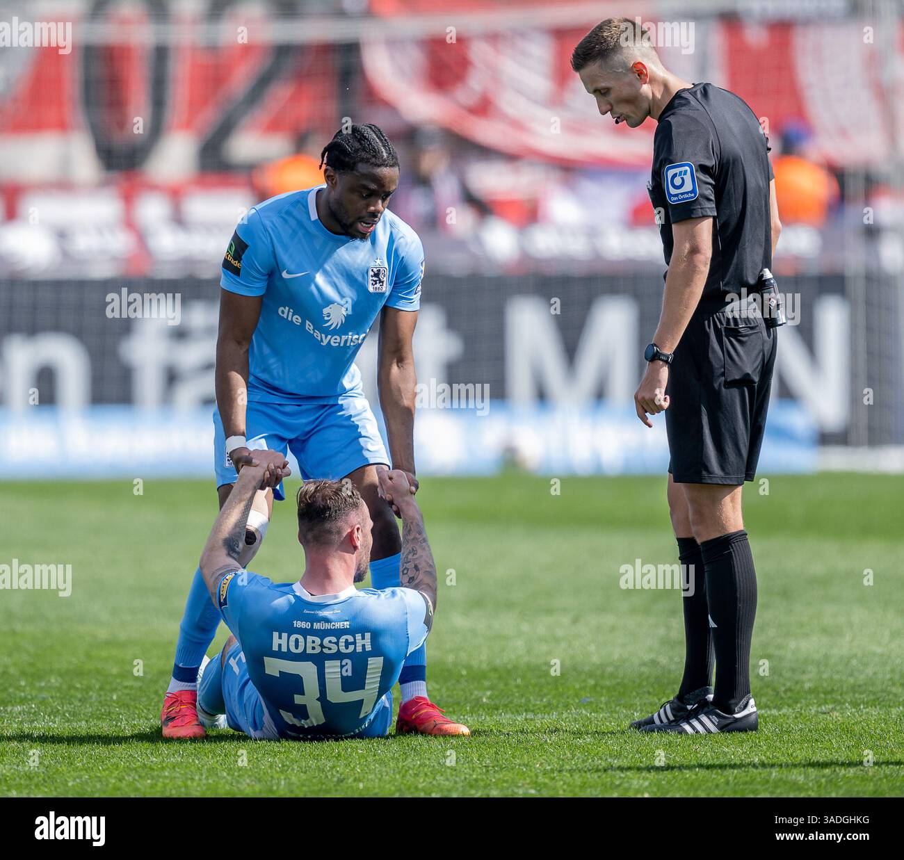 Muenchen, Deutschland. 05th Apr, 2025. Anderson Lucoqui (TSV 1860 ...