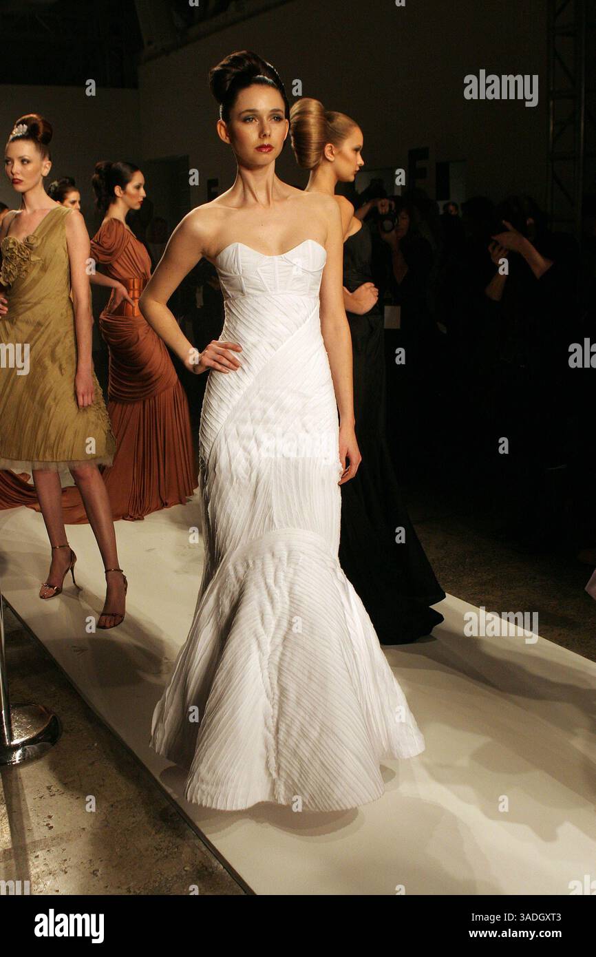 Mar 21, 2007 - Culver City, CA, USA - A model at the Rami Kashou Fall ...