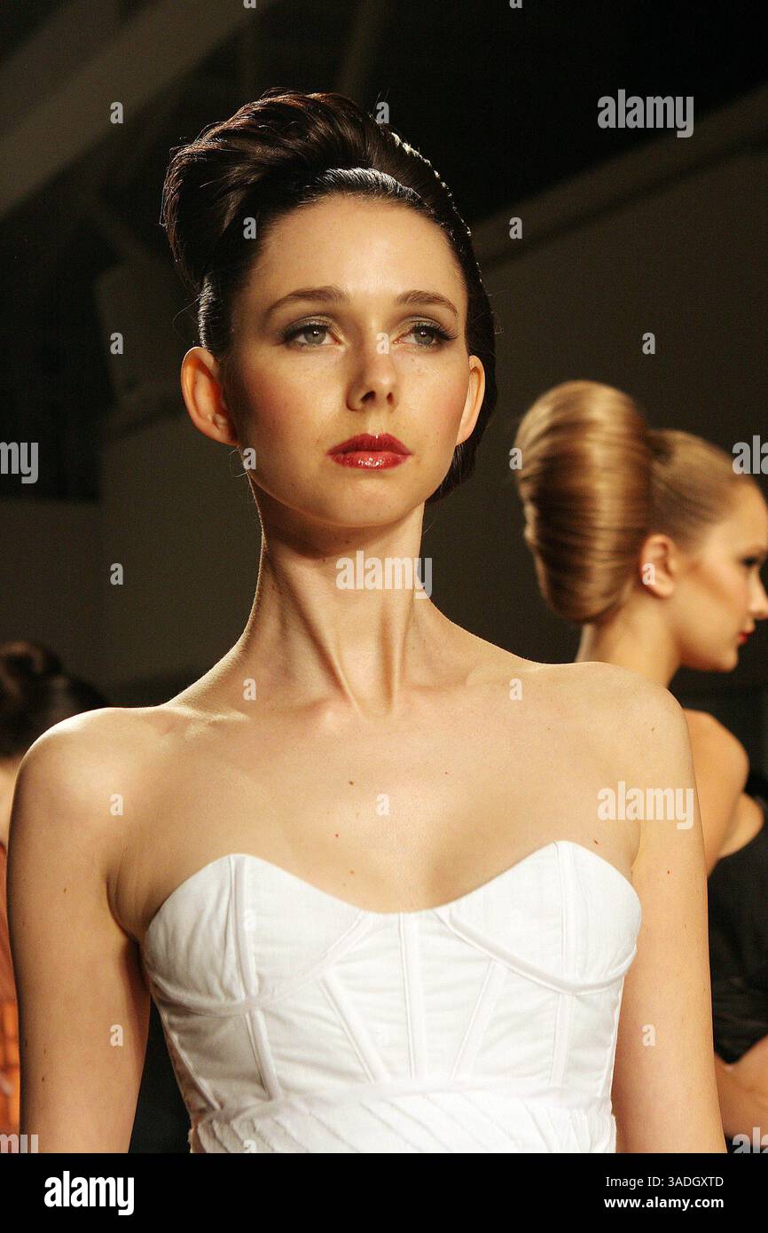 Mar 21, 2007 - Culver City, CA, USA - A model at the Rami Kashou Fall ...