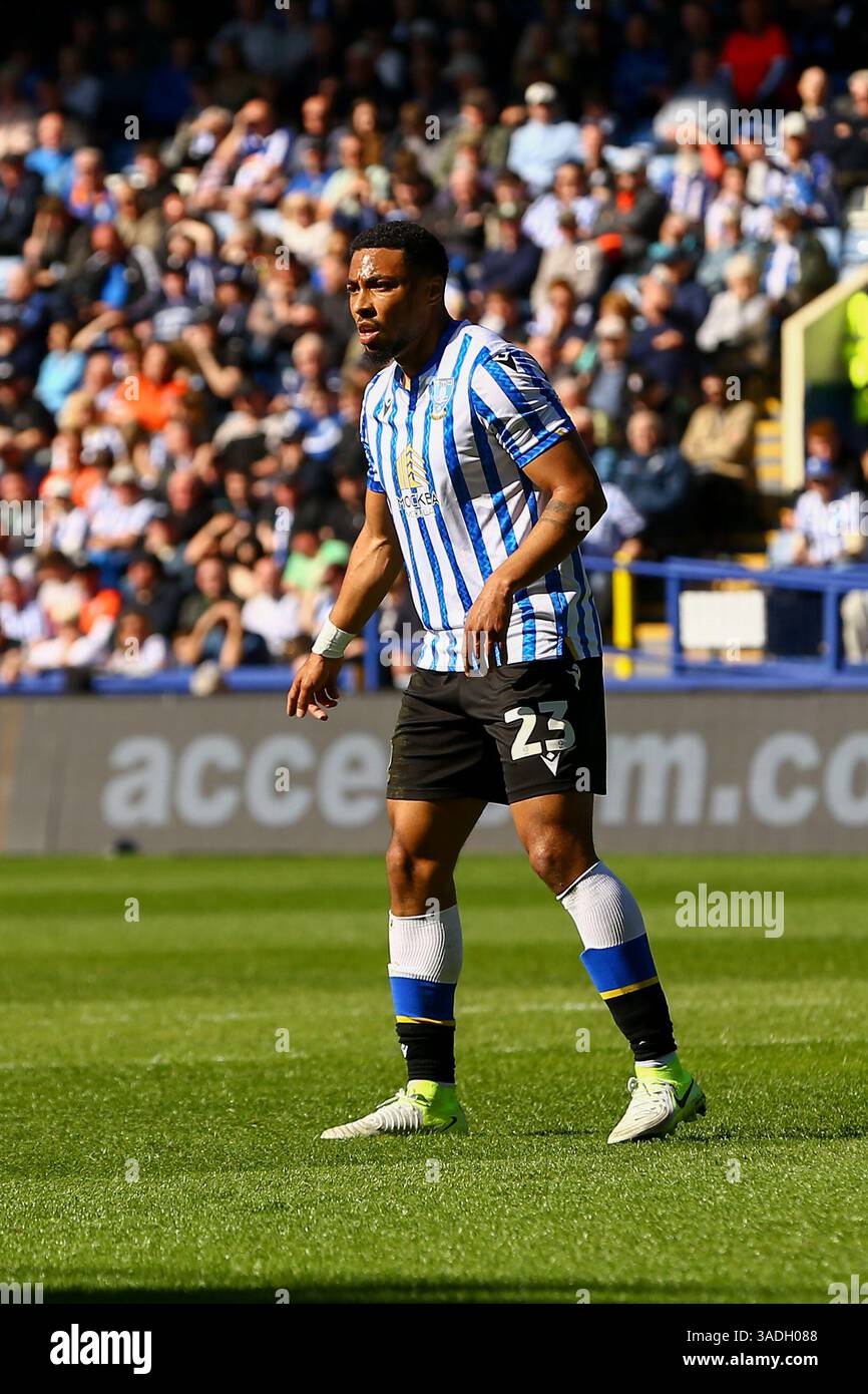 Hillsborough Stadium, Sheffield, England - 5th April 2025 Akin Famewo ...