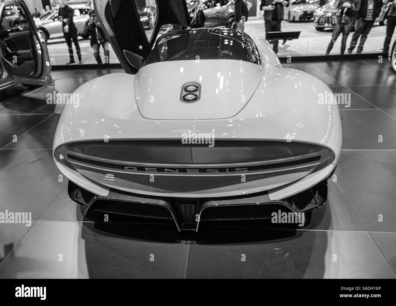 New York City, USA - March 27, 2024: Genesis X Gran Berlinetta Concept ...