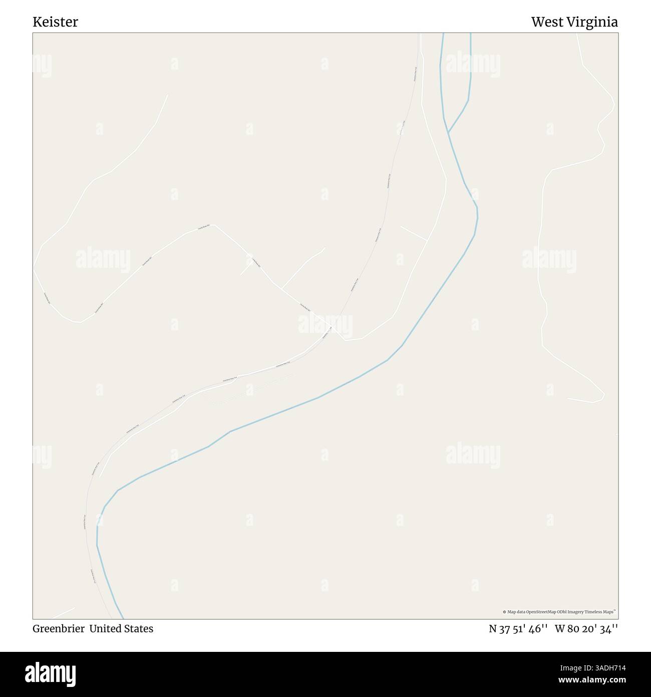 Keister, Greenbrier, United States, West Virginia, N 37 51' 46'', W 80 ...