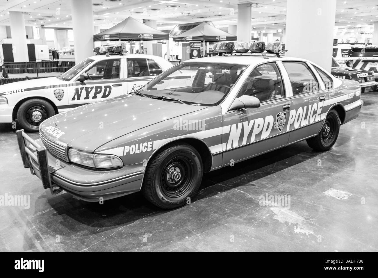New York City, USA - March 27, 2024: Chevrolet Caprice NYPD police car ...