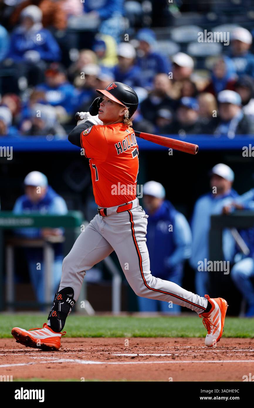 KANSAS CITY, MO - APRIL 05: Baltimore Orioles shortstop Jackson ...