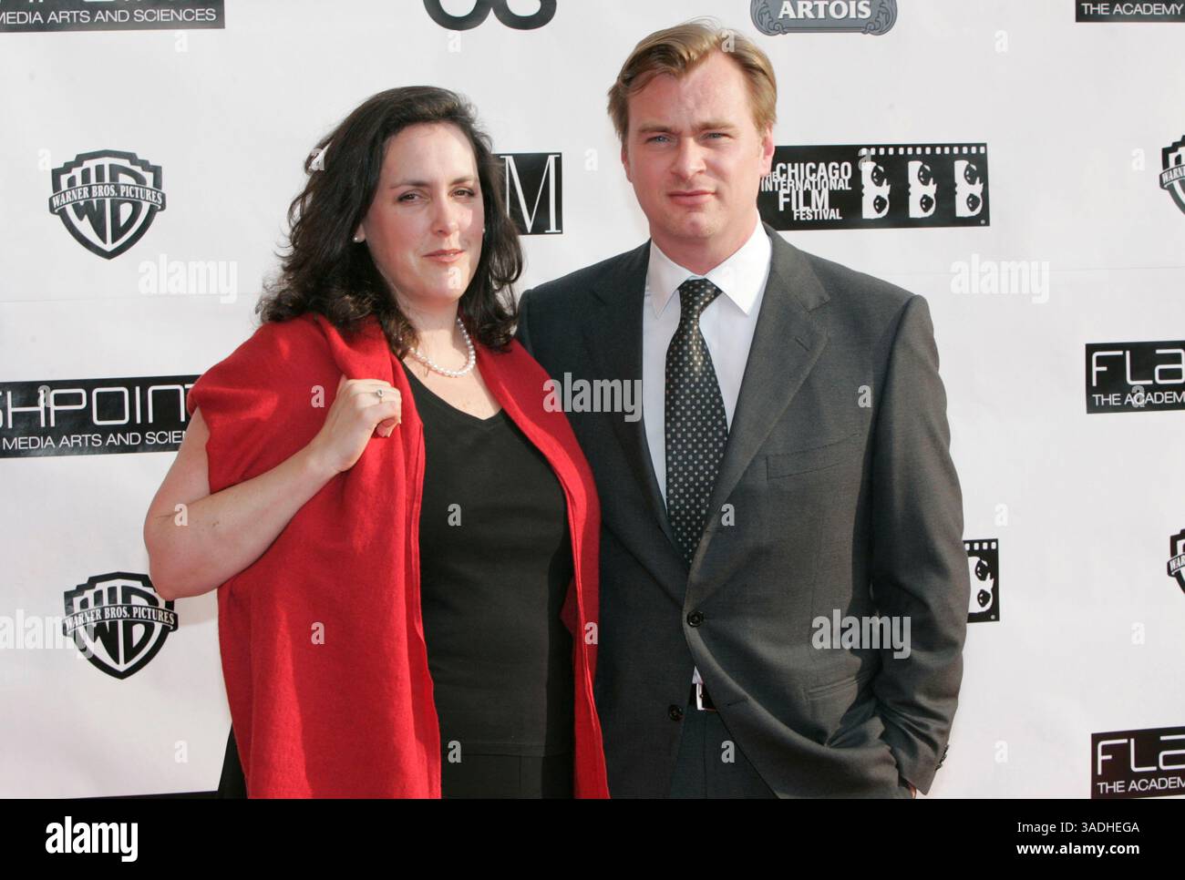 Emma thomas christopher nolan the dark knight batman chicago hi-res ...