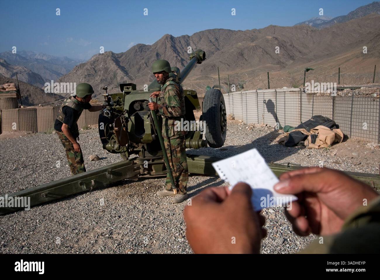 Aug 02, 2009 - FOB Kala Gush, Nangahar, Afghanistan - Afghan National ...