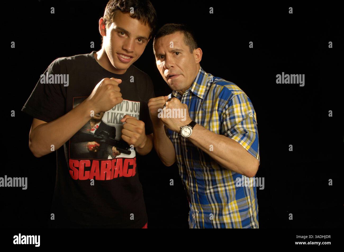 May 21, 2005; San Diego, CA, USA; BOXING: JULIO CESAR CHAVEZ JR. (L ...