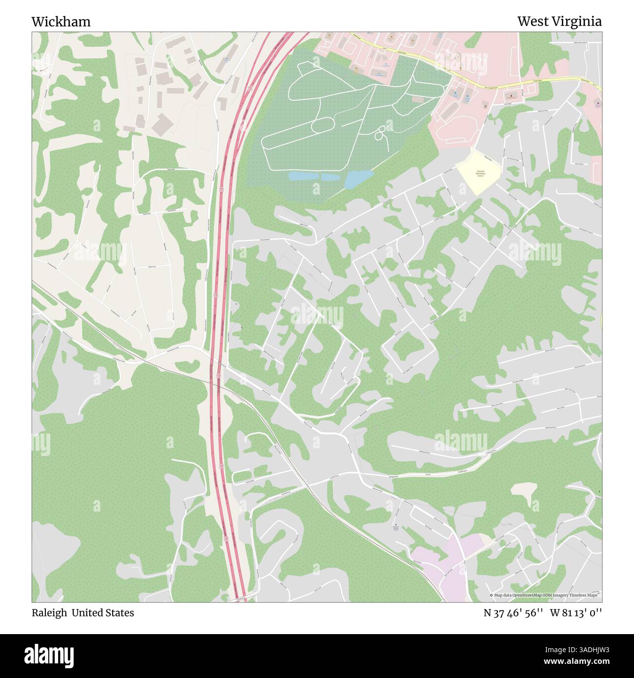 Wickham, Raleigh, United States, West Virginia, N 37 46' 56'', W 81 13 ...