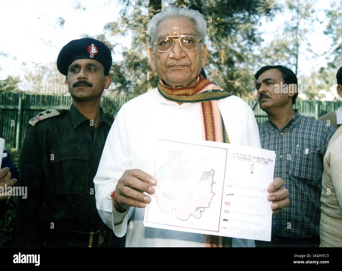 Mar 03, 2002; New Delhi, INDIA; Leader of the Vishwa Hindu Parishad ...