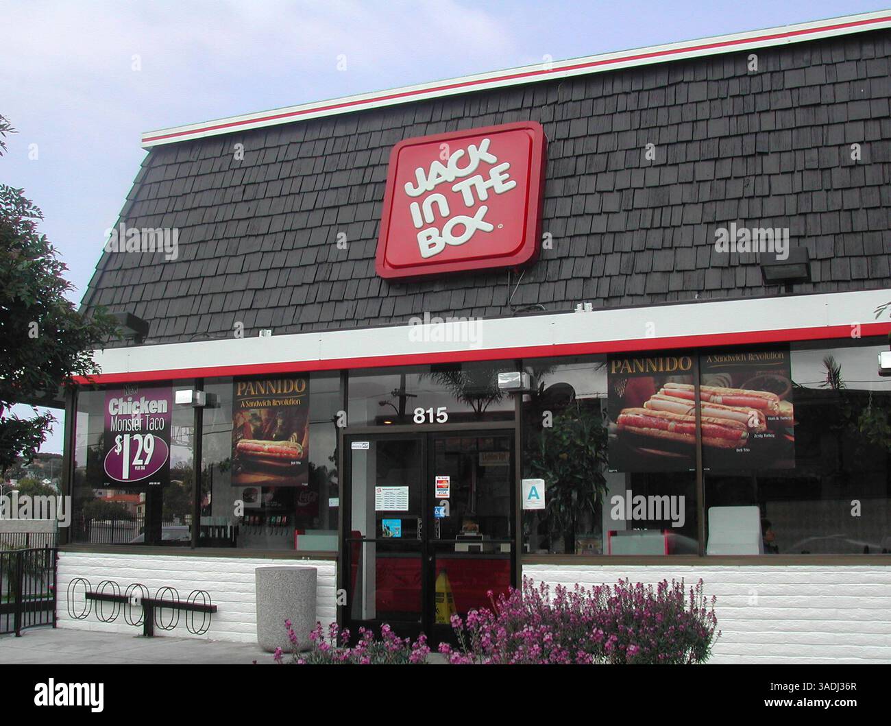 Apr 03, 2004; Los Angeles, CA, USA; Jack In The Box fast food ...