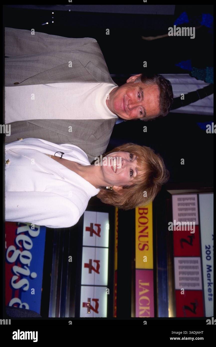 KATHIE LEE GIFFORD and REGIS PHILBIN attend the NATPE convention held ...