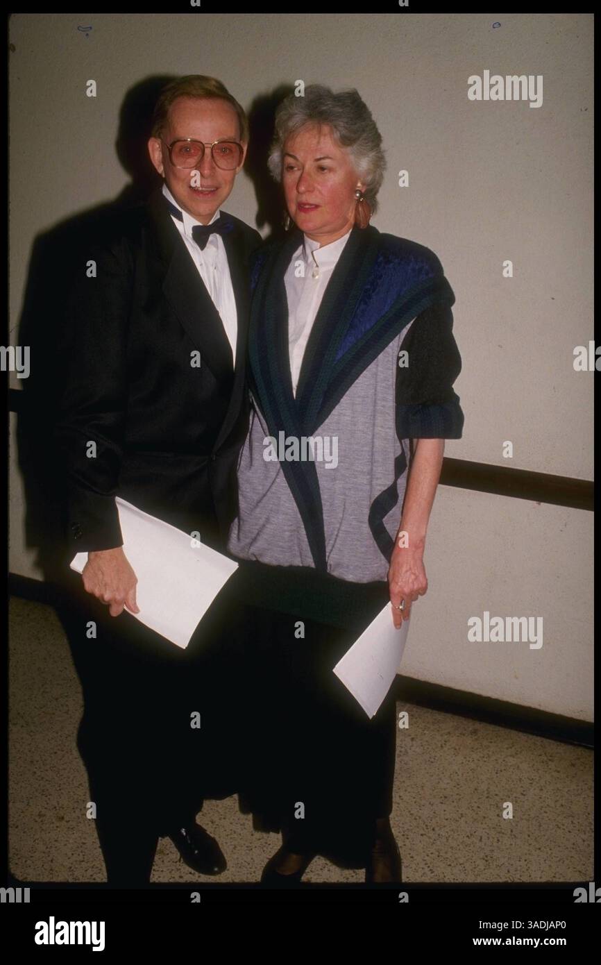 BEATRICE ARTHUR and CHARLES PIERCE are shown in an undated photo ...
