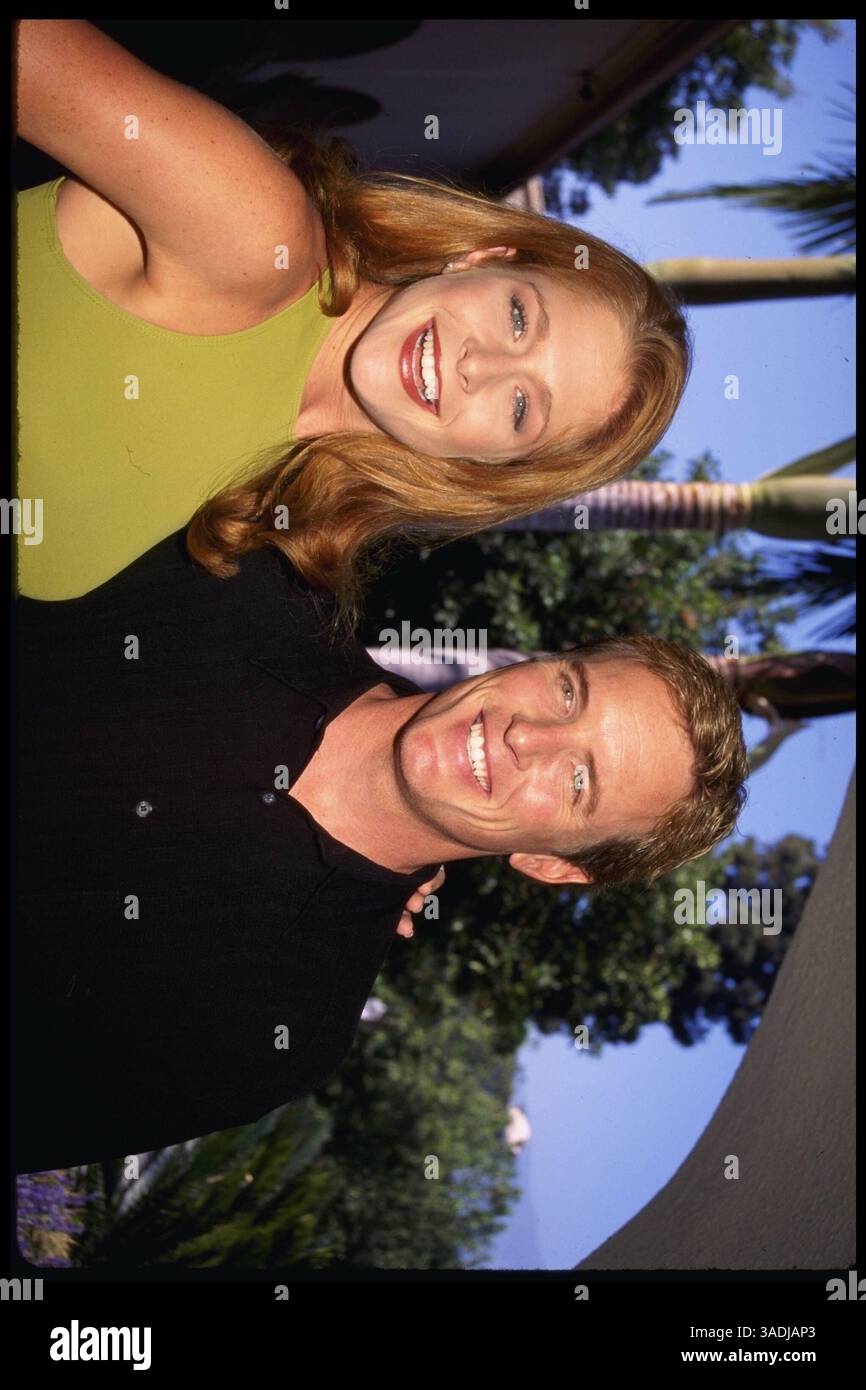 JAMIE TURNER and LINDEN ASHBY attend the Fox Party held on July 25 ...