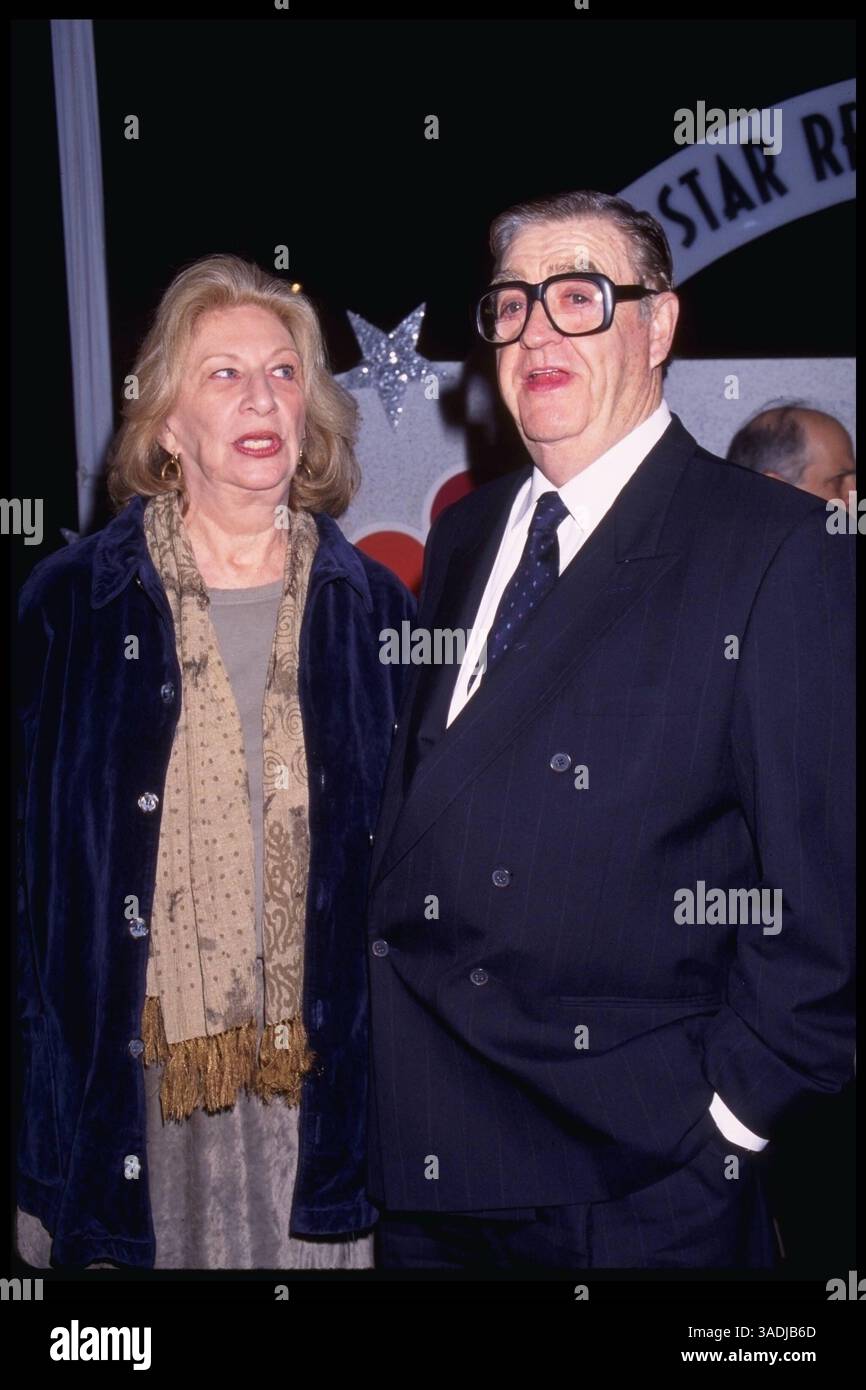 LIZ SHERIDAN and BARNEY MARTIN attend the NBC Press Tour in Pasaden ...